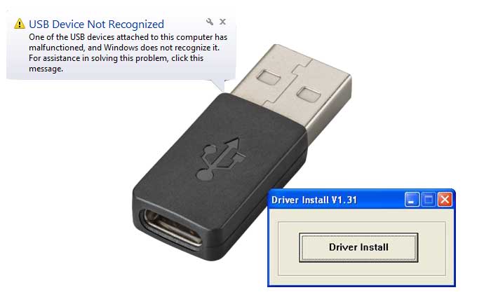 نصب درایور usb – نصب درایور usb در ویندوز 7 و 8 و 10